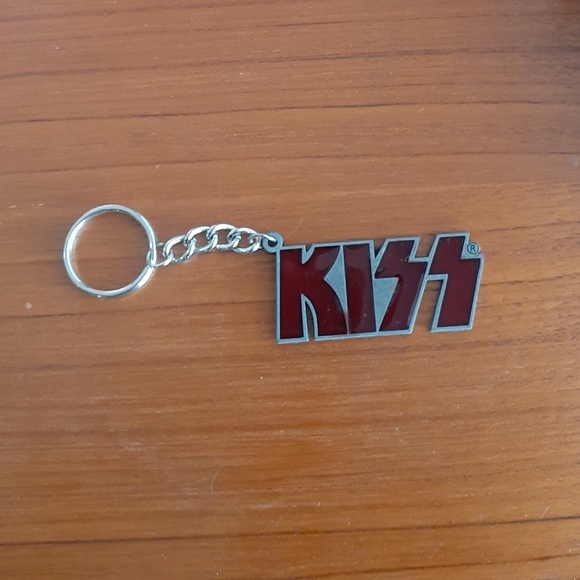 Kiss | Accessories | Vintage Style Kiss Keychain | Poshmark